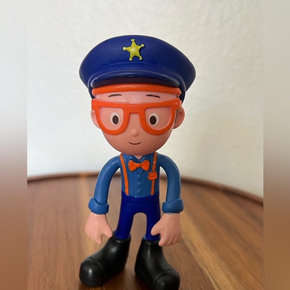 Toys | Blippi Bendables The Police Officer 5 Inch Policeman Action ...